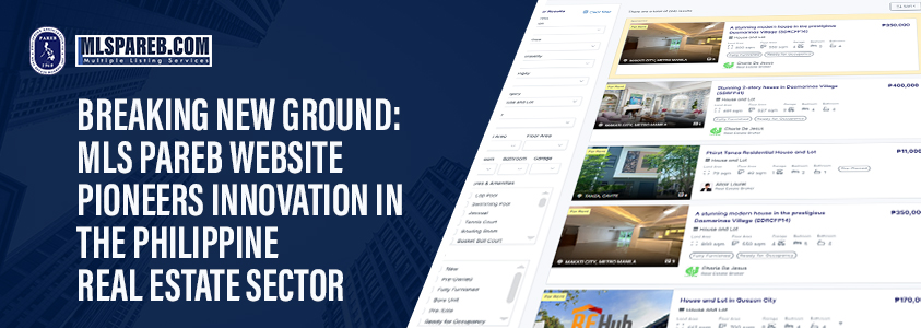 BREAKING NEW GROUND: MLS PAREB WEBSITE PIONEERS INNOVATION IN THE ...